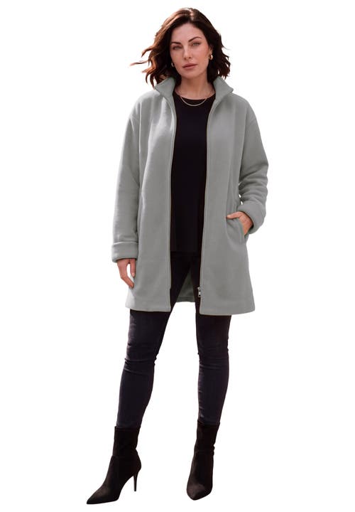 ROAMAN'S Roaman's Fleece Zip-Up Coat